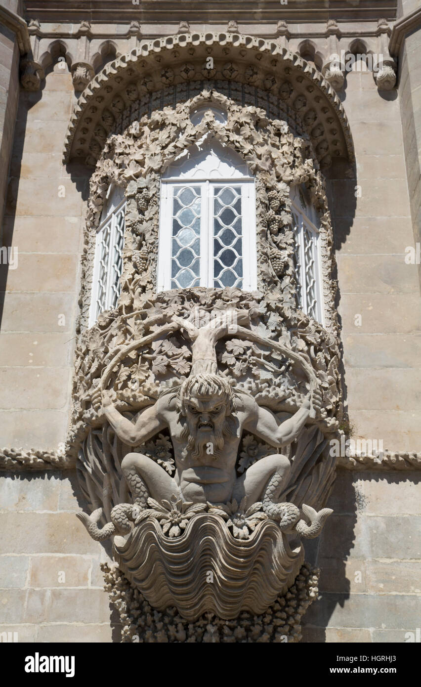 Newt, Mythical Creature, Penna National Palace, Sintra, UNESCO World ...