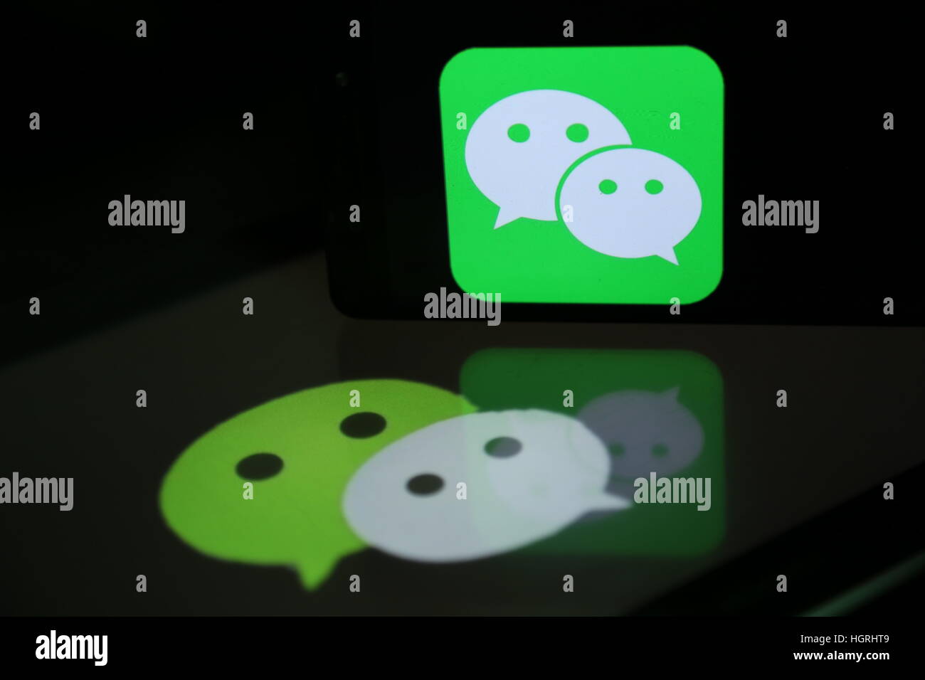 China. 9th Jan, 2017. Chinese internet giant Tencent Holdings Ltd ...