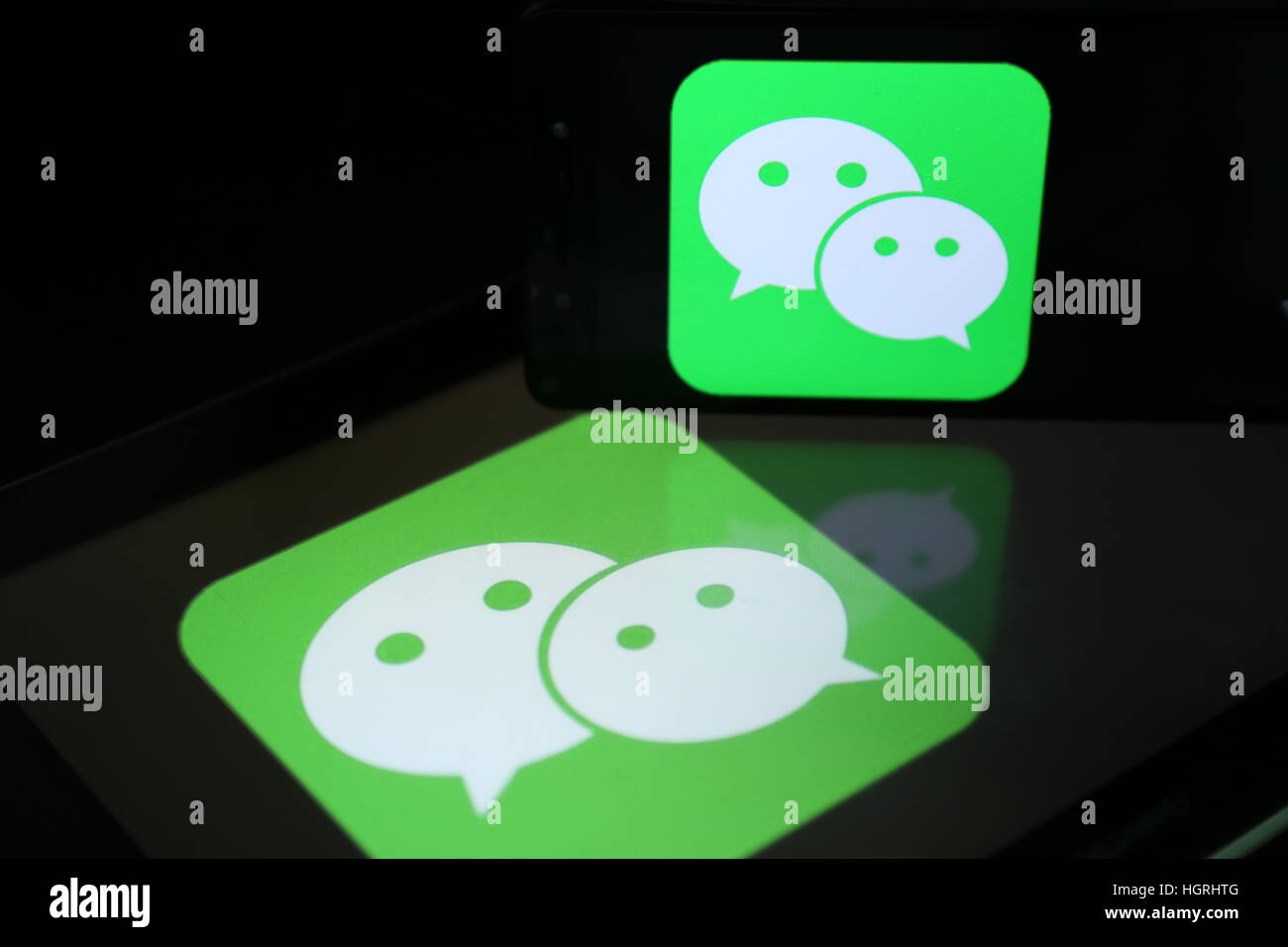 China. 9th Jan, 2017. Chinese internet giant Tencent Holdings Ltd ...