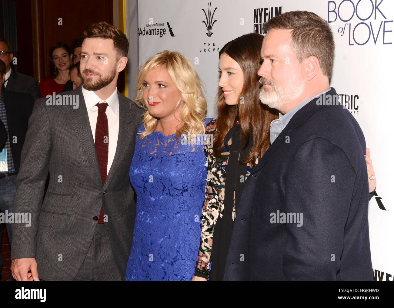 (L-R) Justin Timberlake, Michelle Purple, Jessica Biel and Bill Purple ...