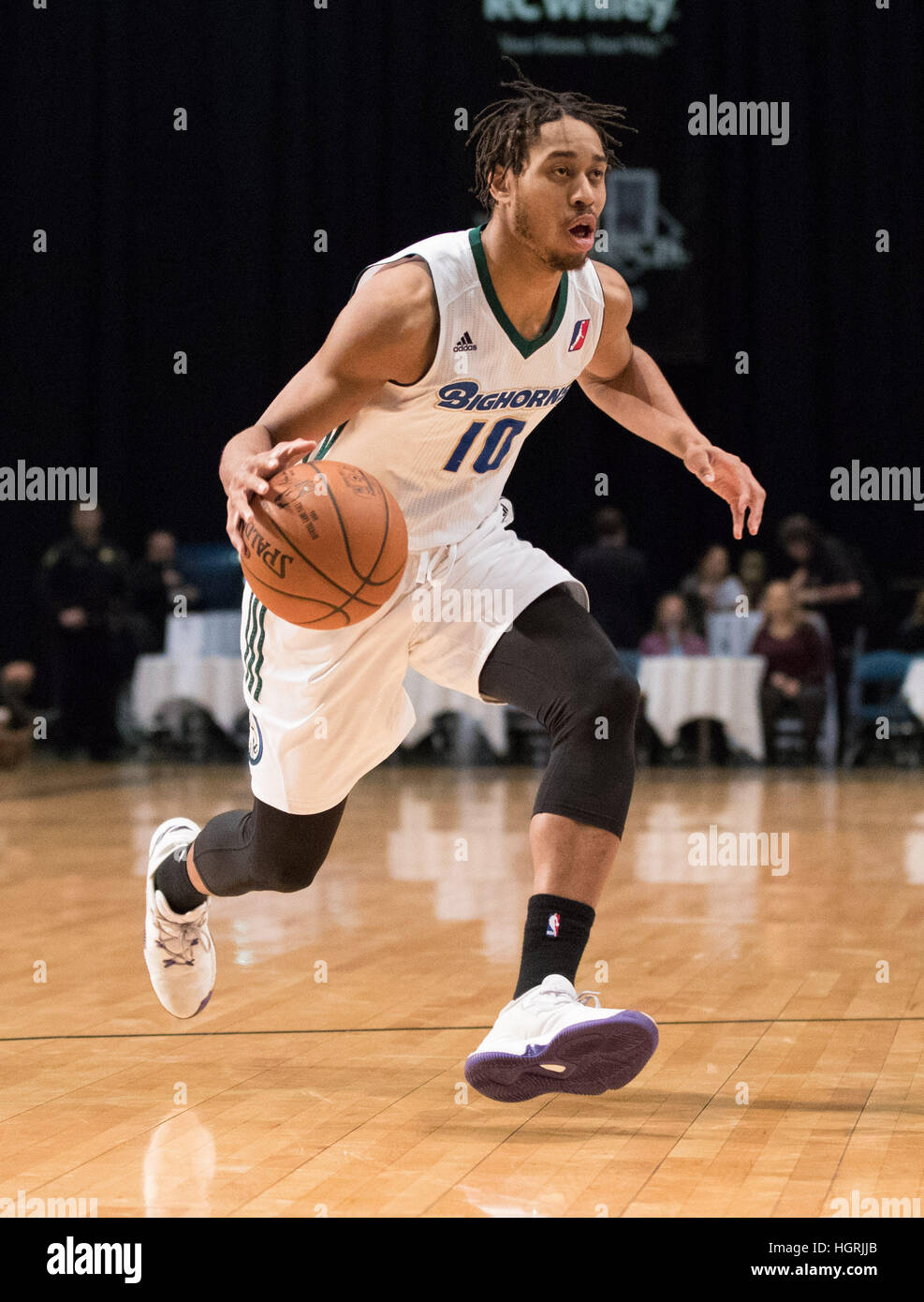 Reno, Nevada, USA. 11th Jan, 2017. Reno Bighorn Guard ISAIAH COUSINS ...