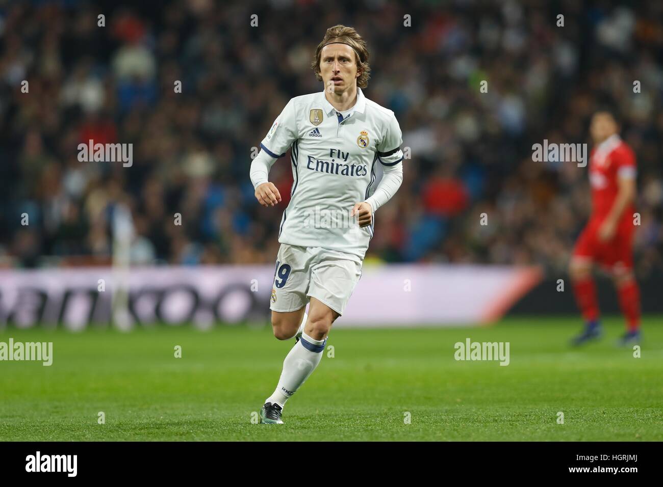 Madrid, Spain. 4th Jan, 2017. Luka Modric (Real) Football/Soccer ...