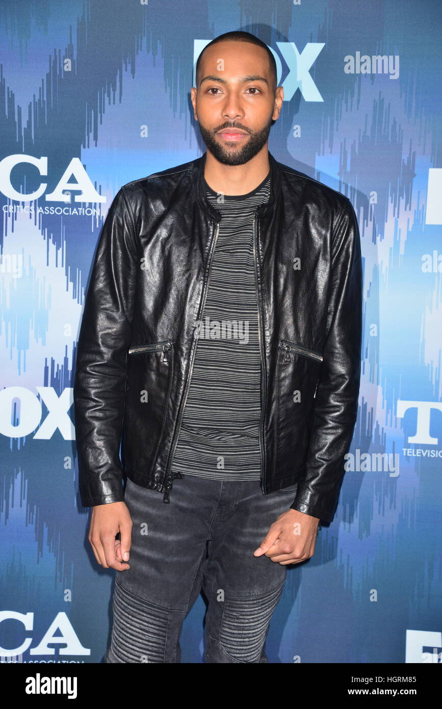 Los Angeles, USA. 11th Jan, 2017. Jeremy Harris 242 arriving at the FOX ...