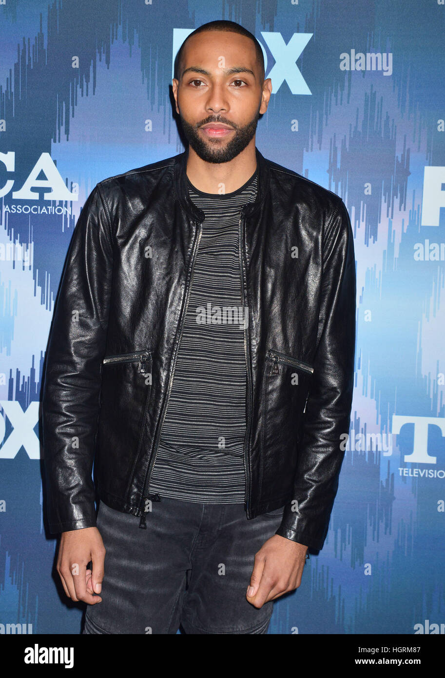 Los Angeles, USA. 11th Jan, 2017. Jeremy Harris 243 arriving at the FOX ...