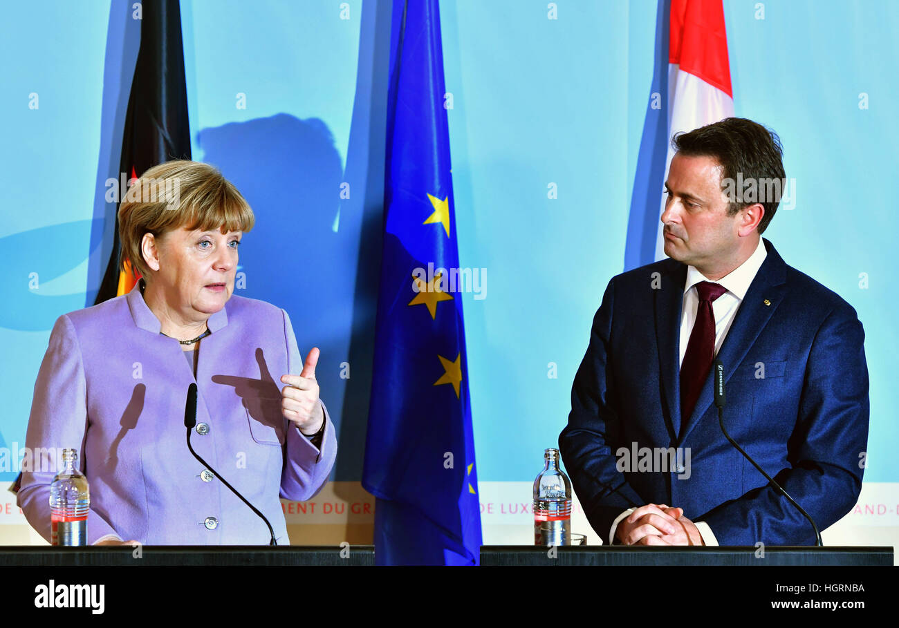 Luxembourg City, Luxembourg. 12th Jan, 2017. Luxemburg, Luxembourg ...