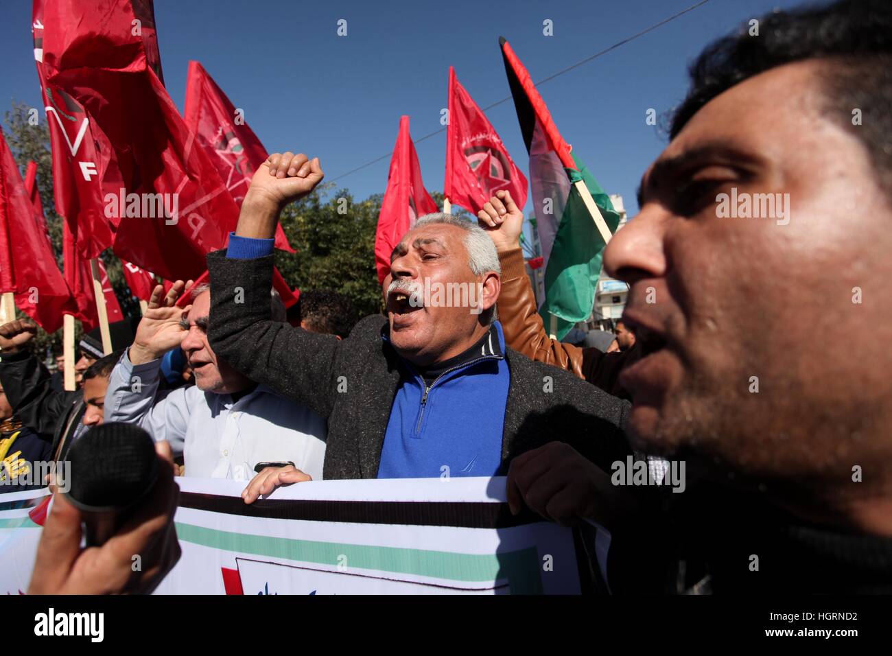Gaza City, Gaza Strip, Palestinian Territory. 12th Jan, 2017 ...