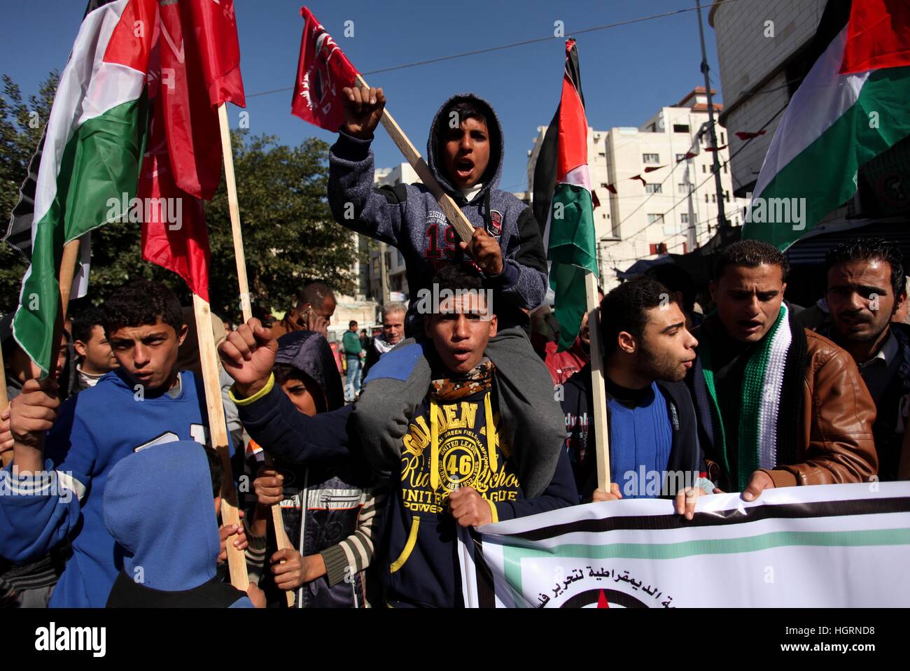 Gaza City, Gaza Strip, Palestinian Territory. 12th Jan, 2017 ...