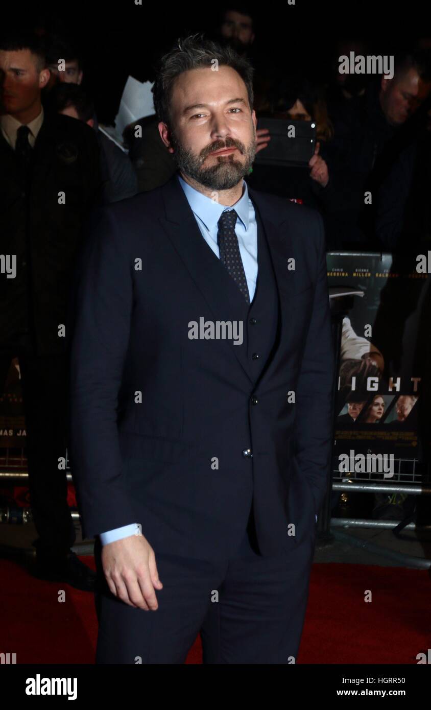 London.UK. Ben Affleck at the Live By Night European Premiere at the ...