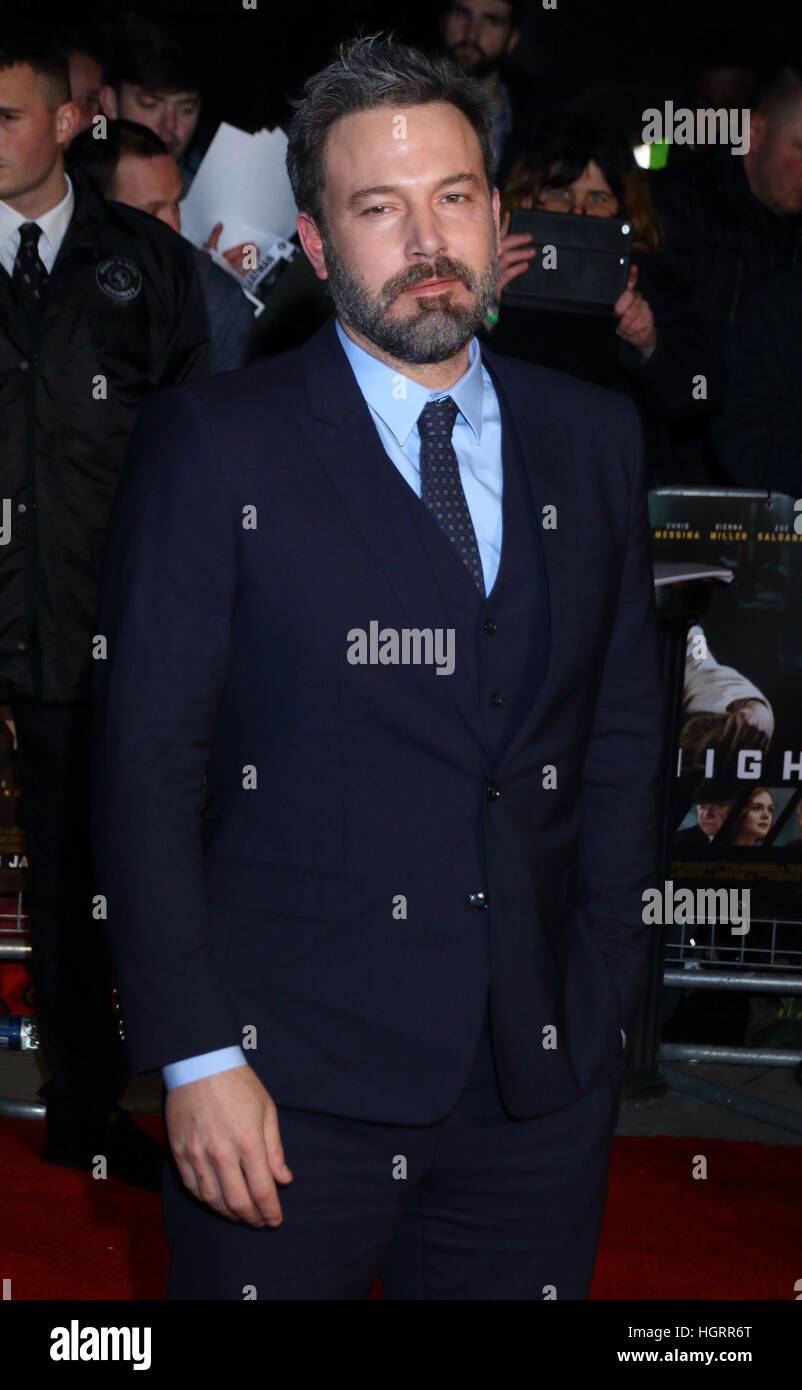London.UK. Ben Affleck at the Live By Night European Premiere at the ...