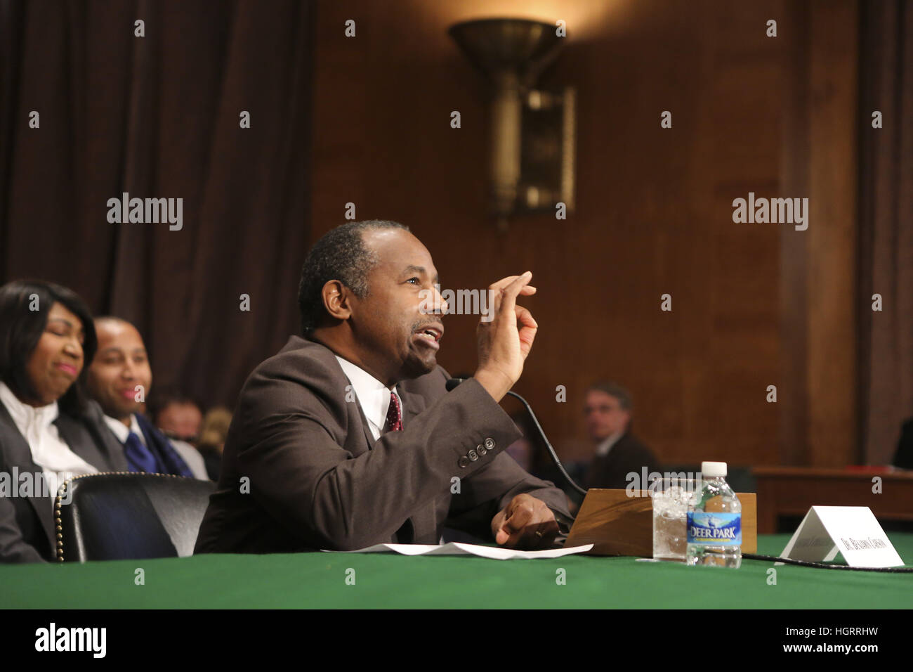 Washington, D.C, USA. 12th Jan, 2017. Housing and Urban Development ...