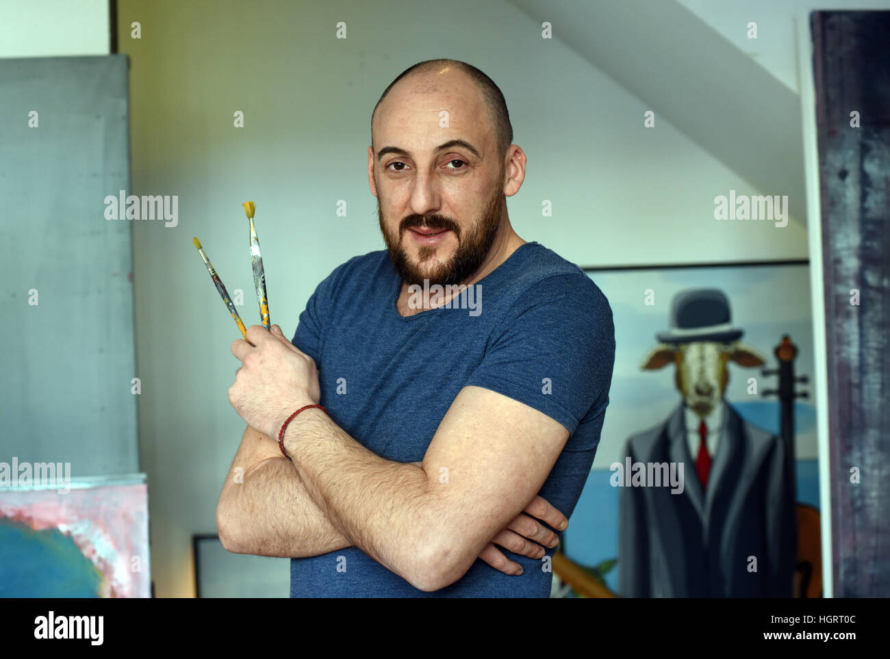 World receives adam hi-res stock photography and images - Alamy
