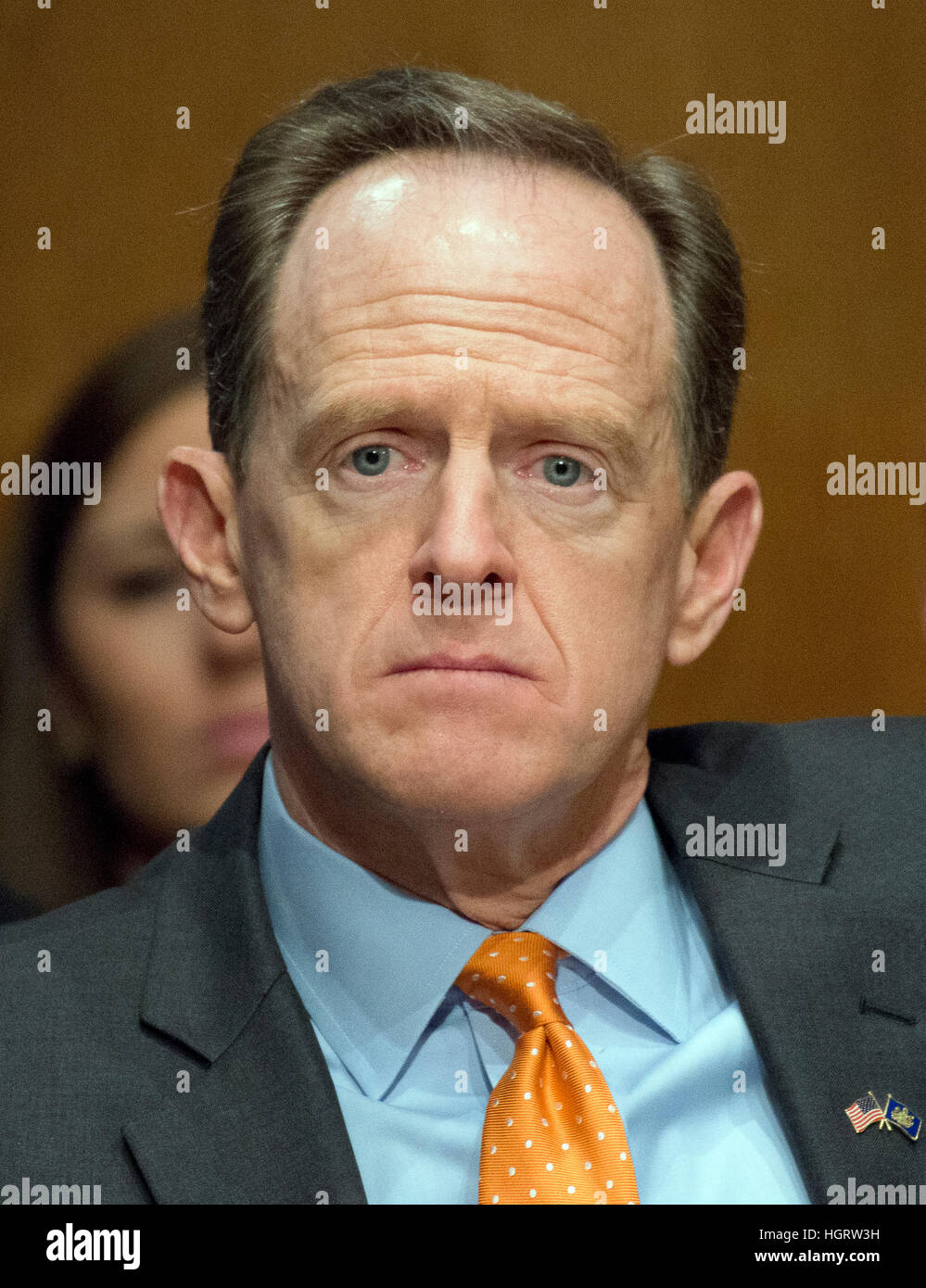Washington, USA. 12th Jan, 2017. United States Senator Pat Toomey ...