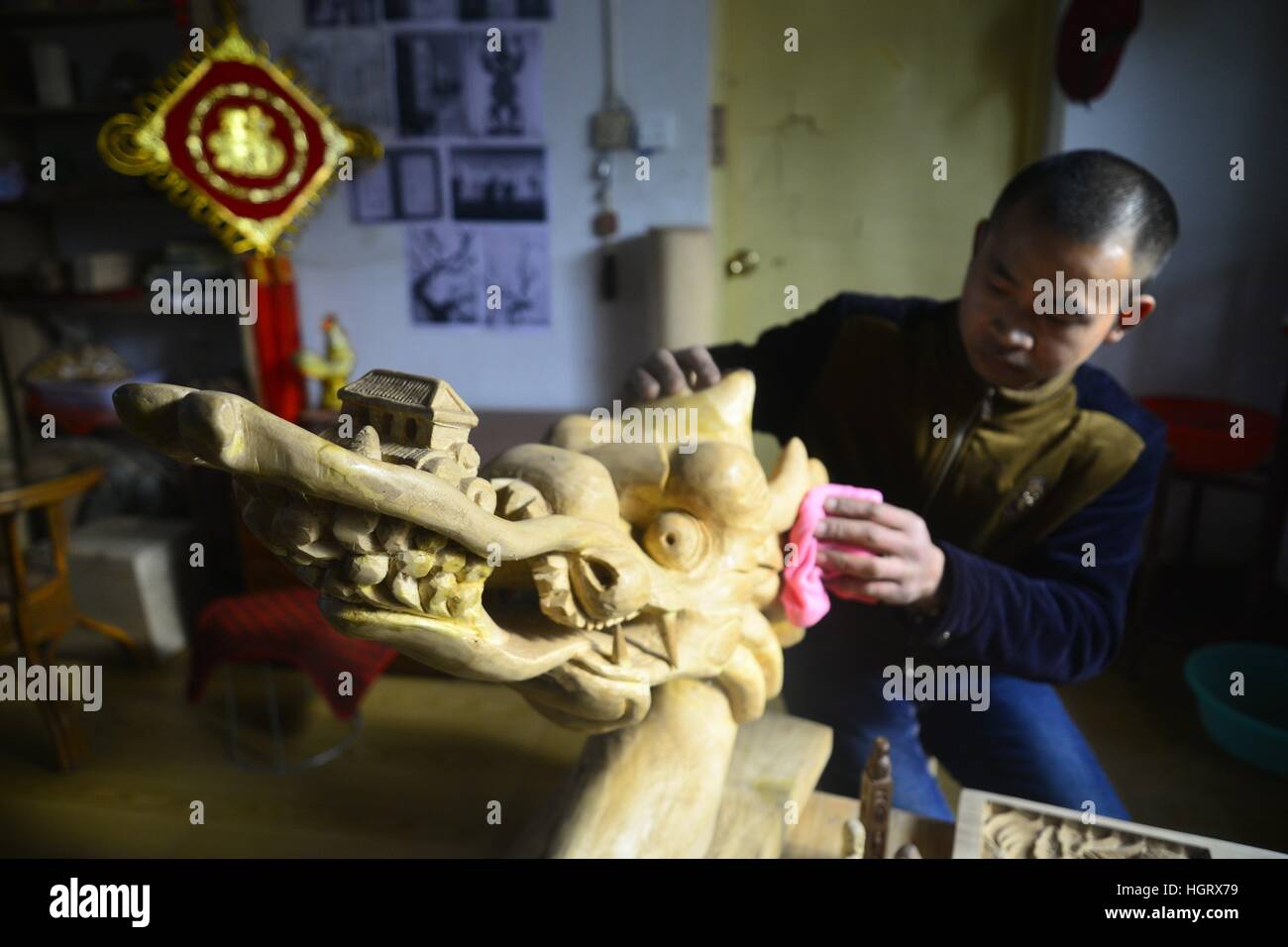 Liaochen, China. 11th Jan, 2017. *EDITORIAL USE ONLY CHINA OUT* Li ...