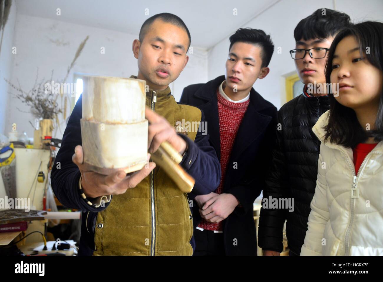 Liaochen, China. 11th Jan, 2017. *EDITORIAL USE ONLY CHINA OUT* Li ...