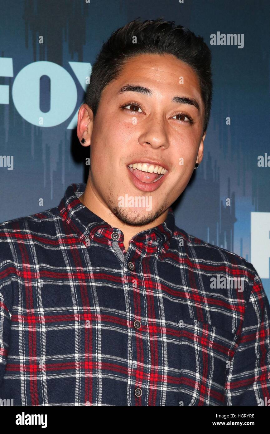 Pasadena, CA. 11th Jan, 2017. Andre Millan at arrivals for 2017 FOX TCA ...