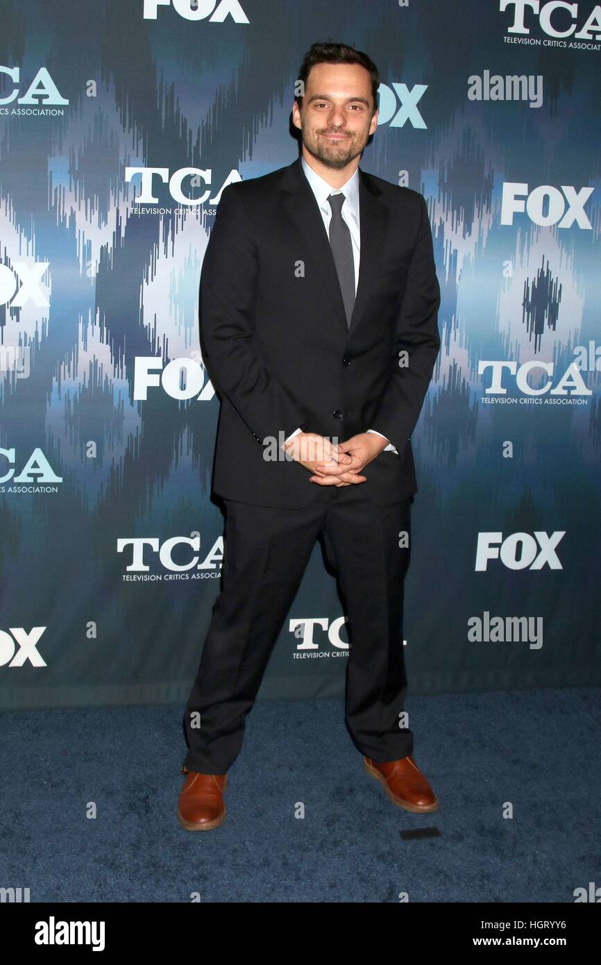 Pasadena, CA. 11th Jan, 2017. Jake Johnson at arrivals for 2017 FOX TCA ...