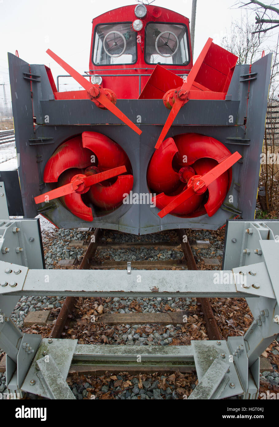 Rotary snow plow hi-res stock photography and images - Alamy