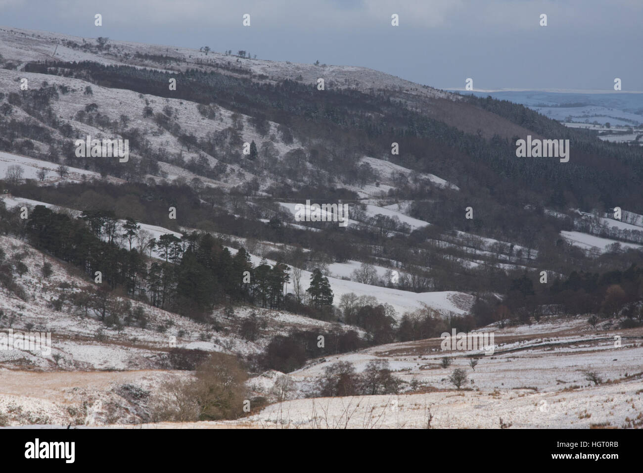 Brecon Beacons, Powys, South Wales, UK. 13th Jan, 2017. UK weather ...