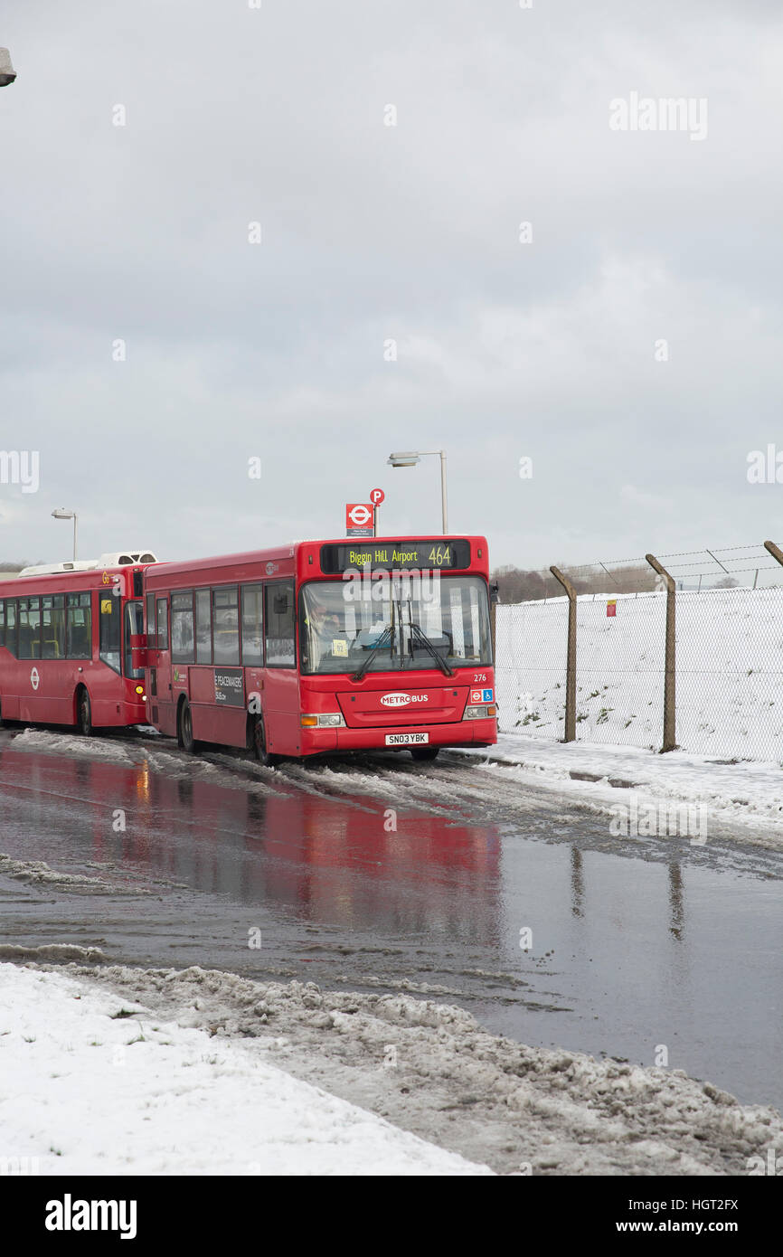Winter snow biggin hill westerham hi-res stock photography and images ...