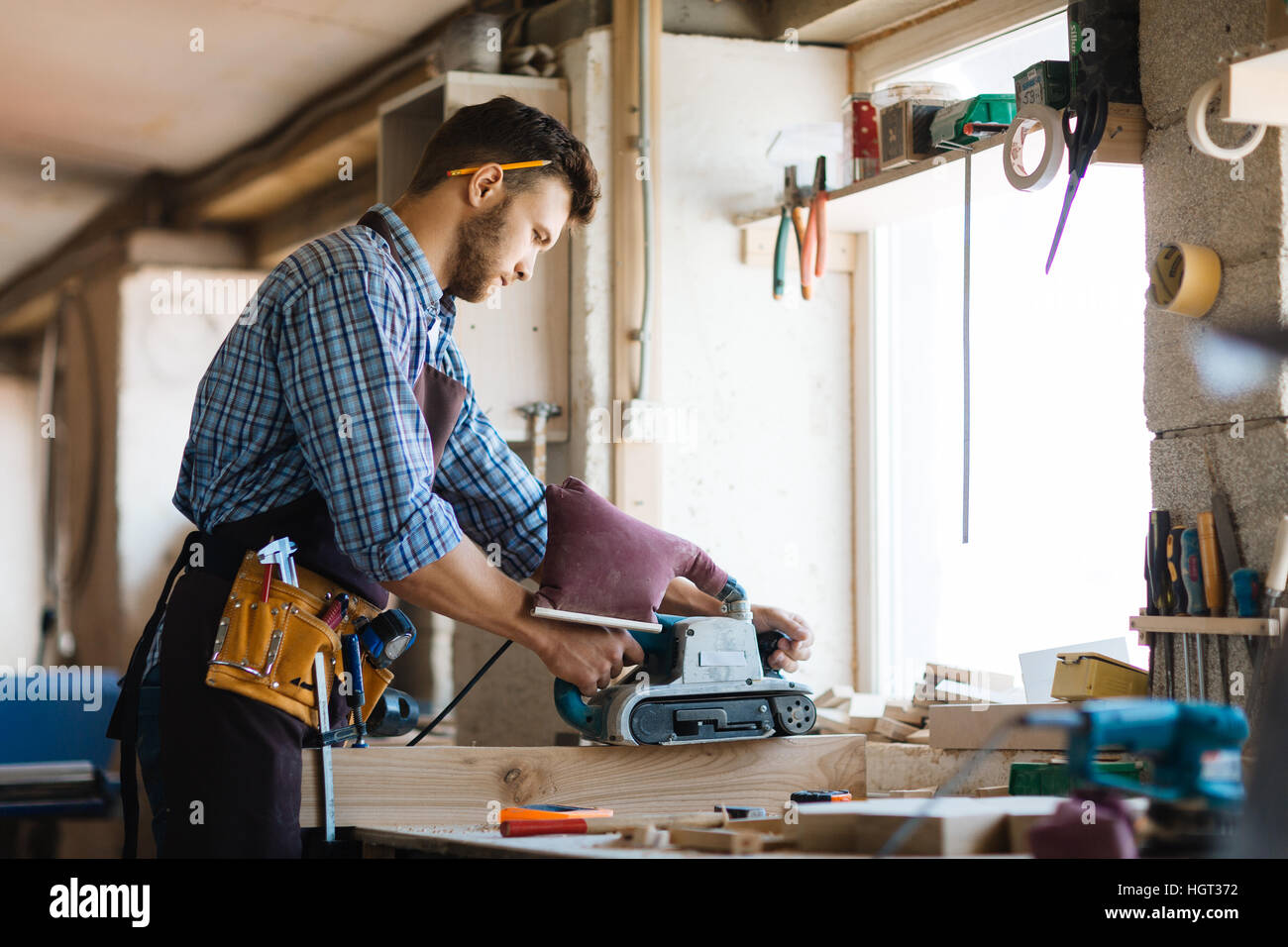 Electric planer hi-res stock photography and images - Alamy