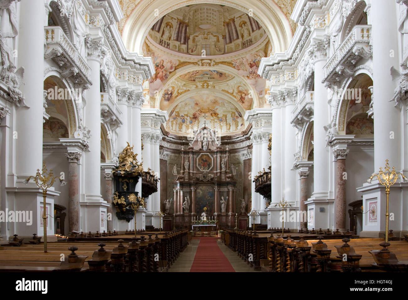 Monastery of st florian austria hi-res stock photography and images - Alamy