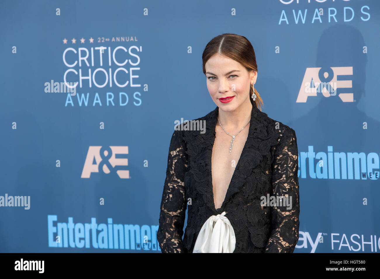 Michelle Monaghan attending the 22nd Annual Critics' Choice Awards at ...