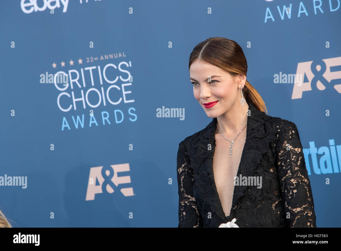 Michelle Monaghan attending the 22nd Annual Critics' Choice Awards at ...
