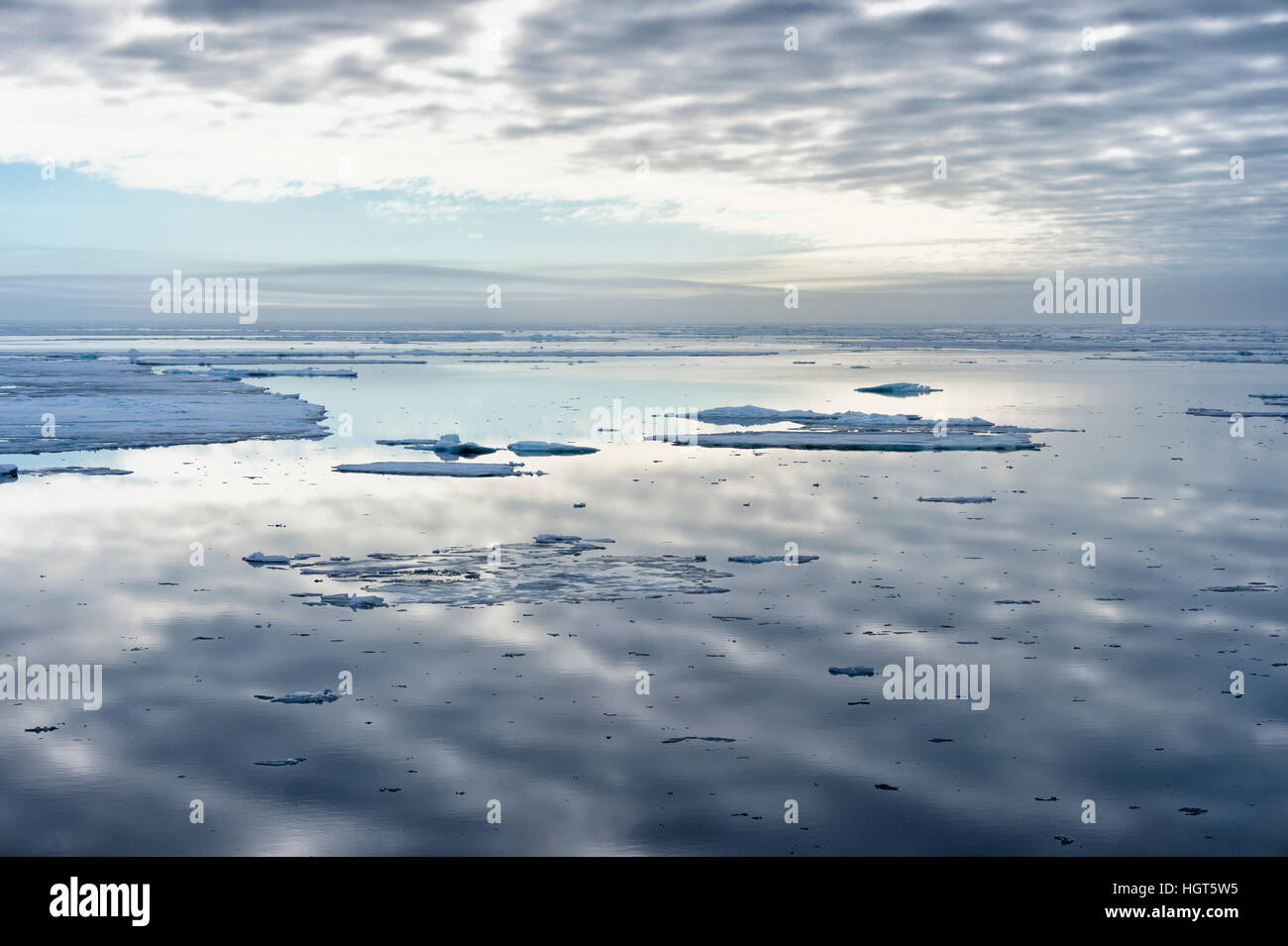 Arctic Ocean 81°North, Svalbard archipelago, Norway, Europe Stock Photo ...