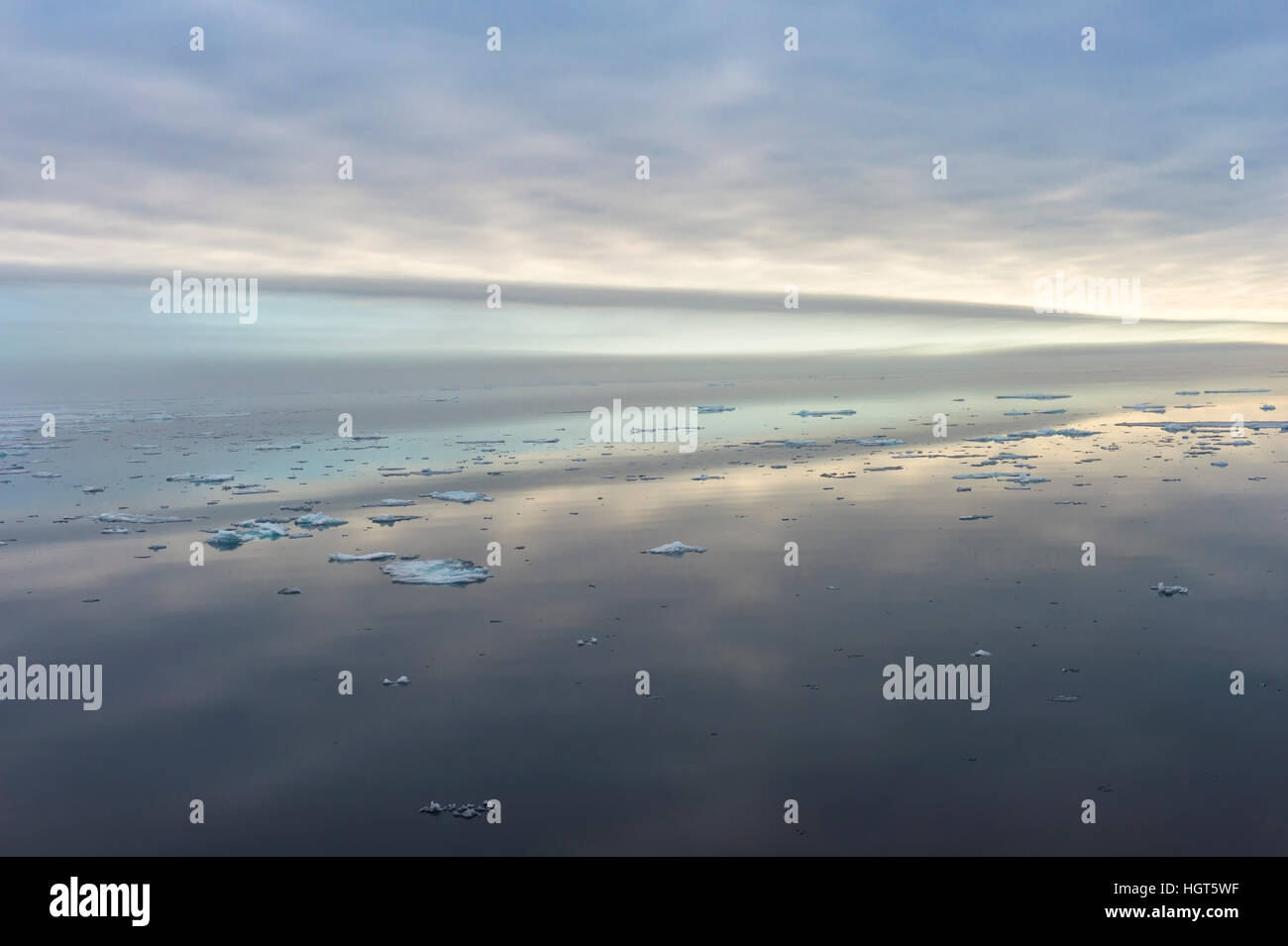 Arctic Ocean 81°North, Svalbard archipelago, Norway, Europe Stock Photo ...
