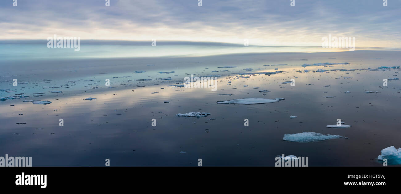 Arctic Ocean 81°North, Svalbard archipelago, Norway, Europe Stock Photo ...