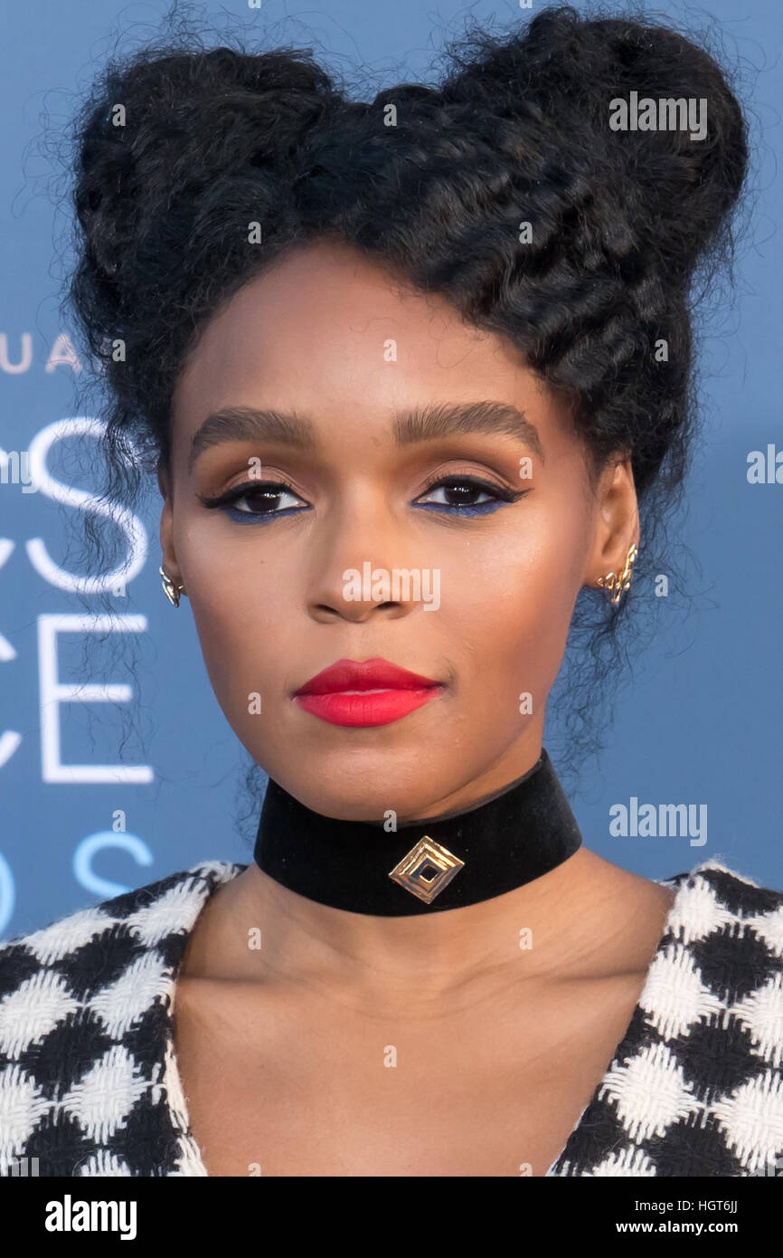 Janelle Monáe attending the 22nd Annual Critics' Choice Awards at ...