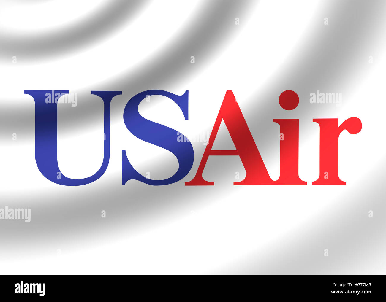 US Air Airlines logo symbol flag logotype icon Stock Photo - Alamy