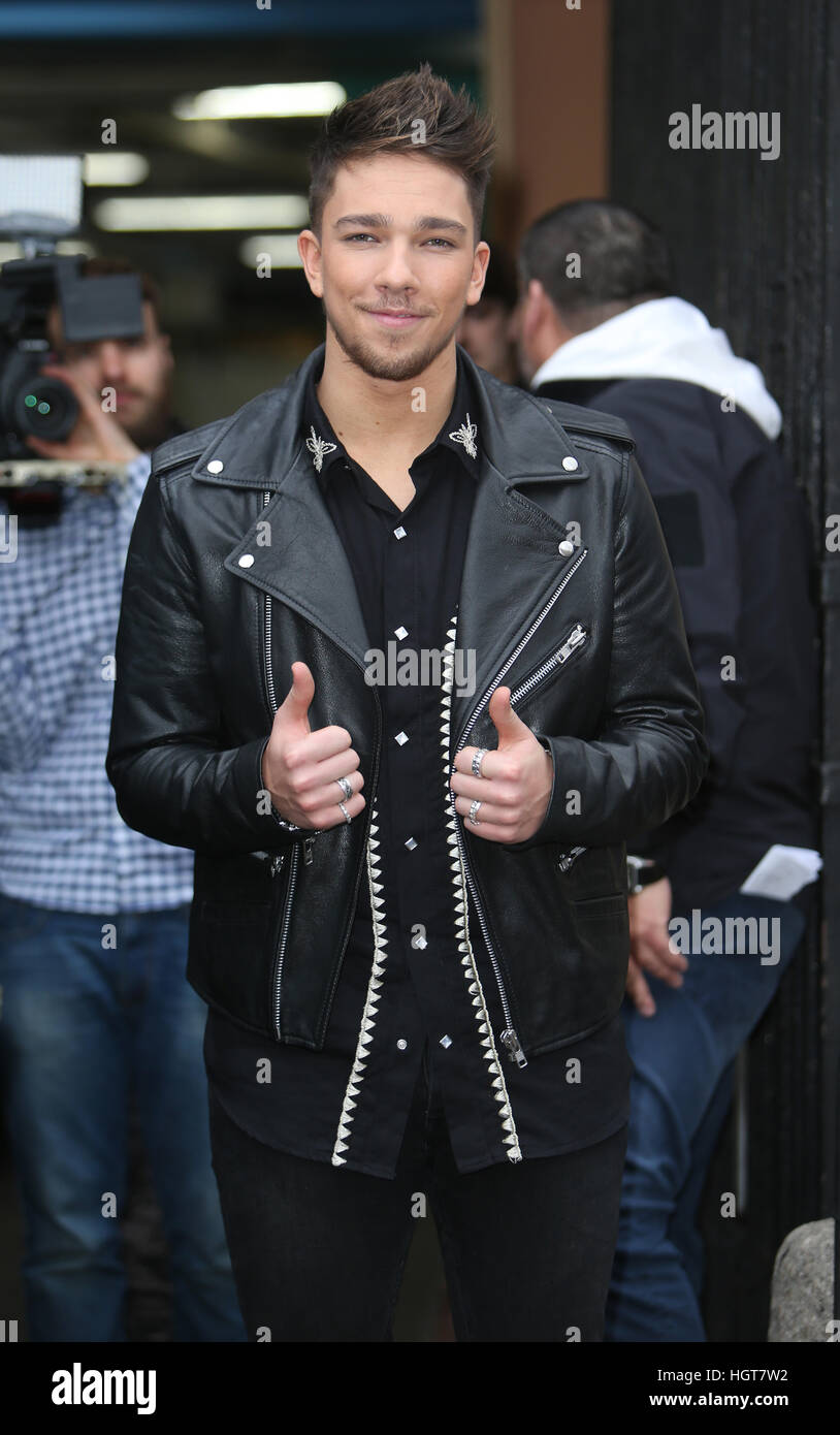 Matt Terry outside ITV Studios Featuring: Matt Terry Where: London ...