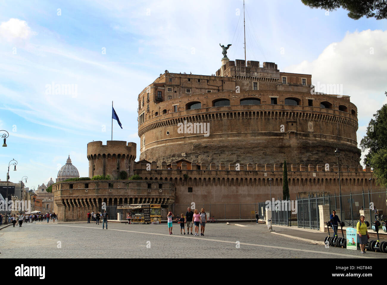 Castel Sant'Angelo Castle Rome Italy Stock Photo - Alamy