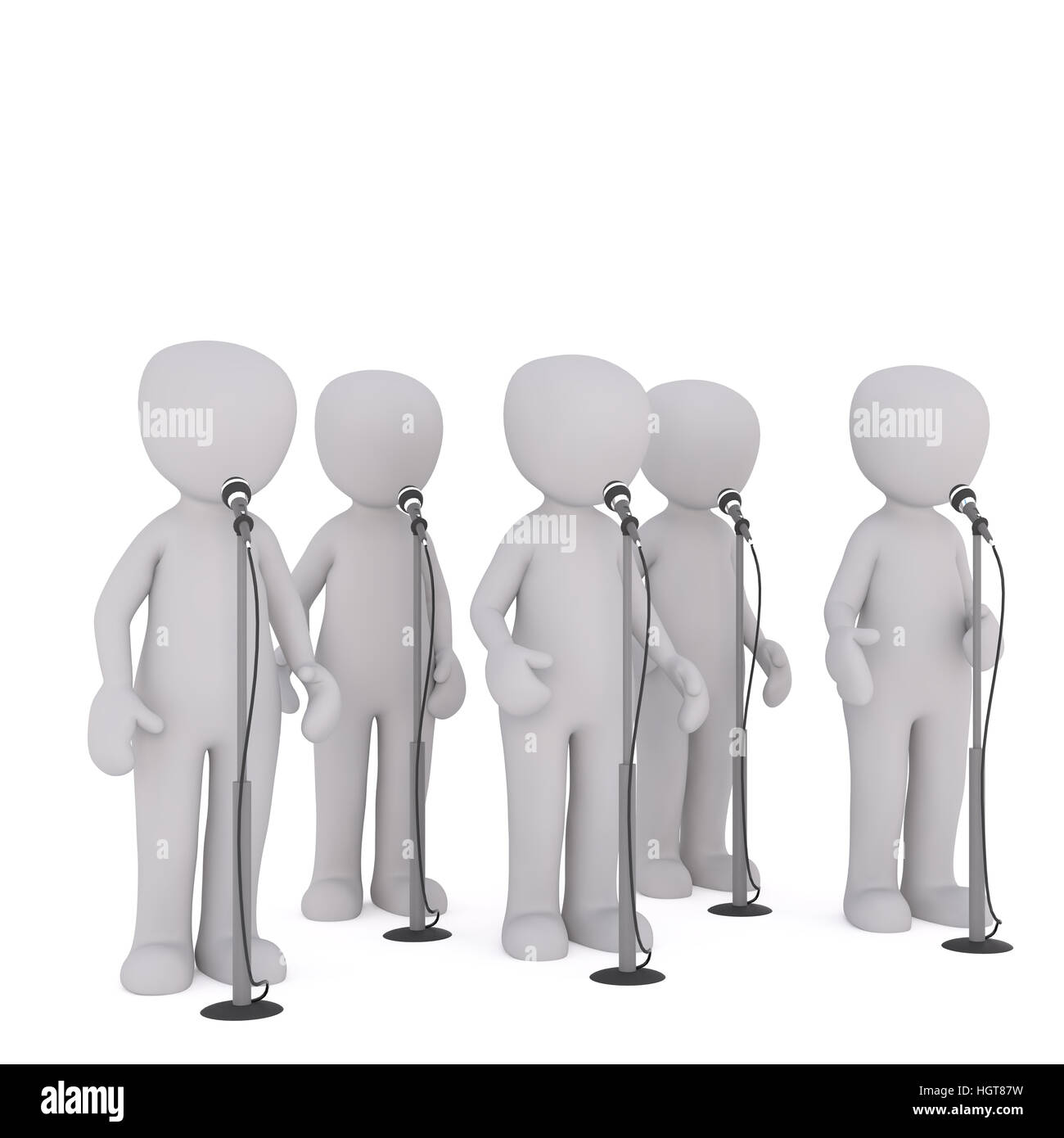 Men faceless cartoon hi-res stock photography and images - Alamy