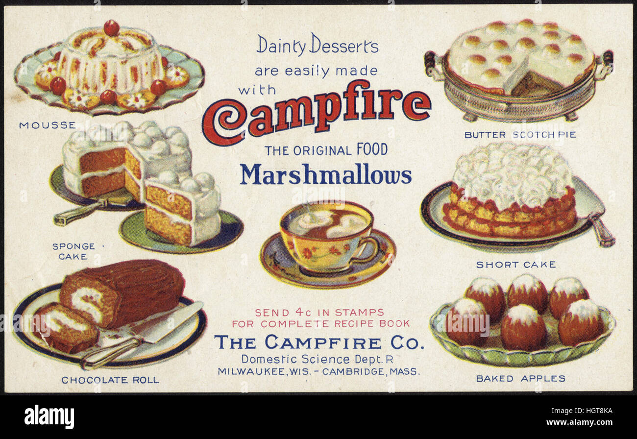 Dainty Desserts are easily made with Campfire Marshmallows, the ...