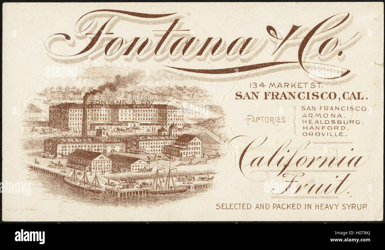 Fontana & Co. Oro Brand, the best and most reliable fruits packed in ...
