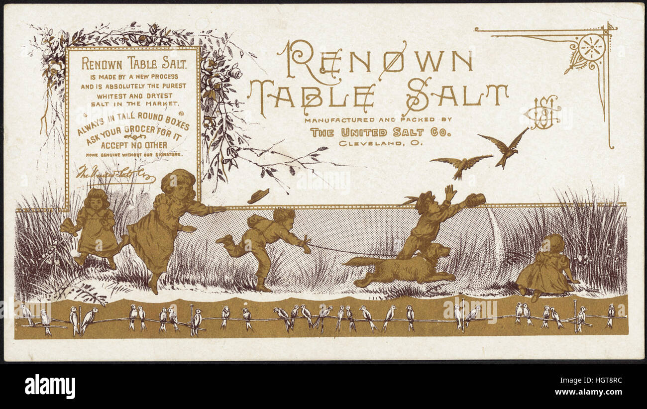 Salt engraving hi-res stock photography and images - Alamy