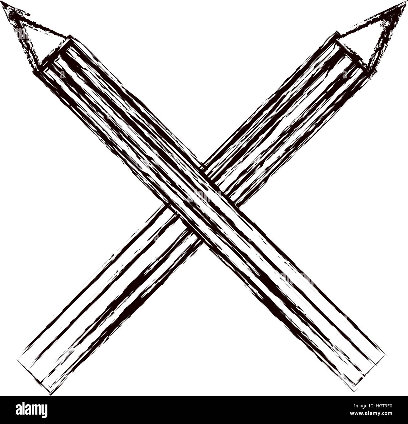 Isolated pencil tool design Stock Vector Image & Art - Alamy