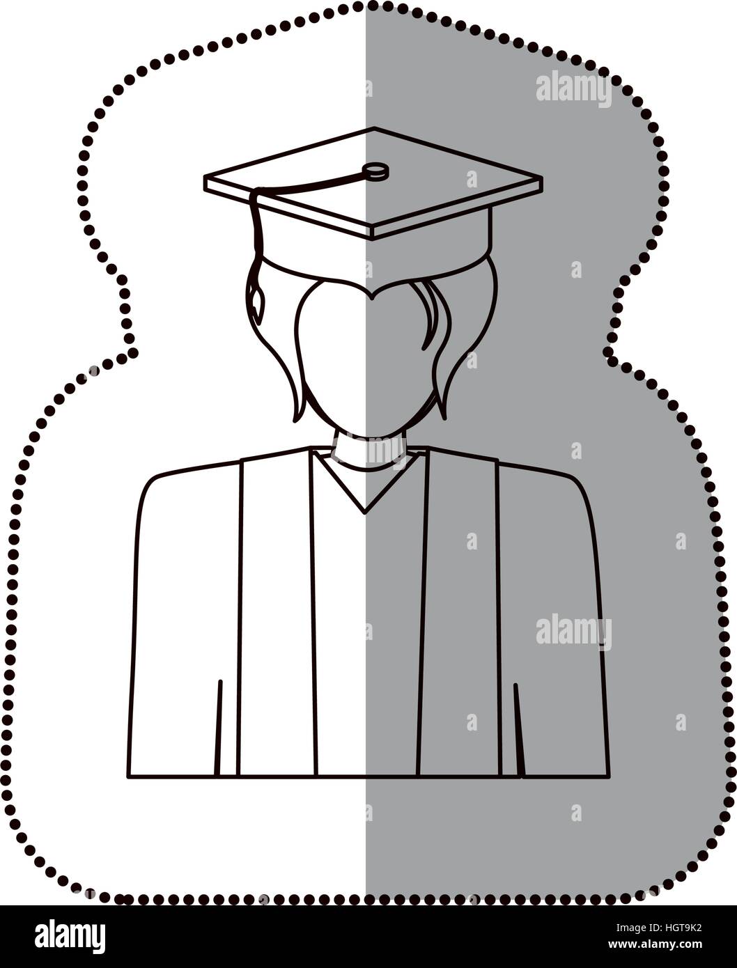 Isolated boy with graduation cap design Stock Vector Image & Art - Alamy