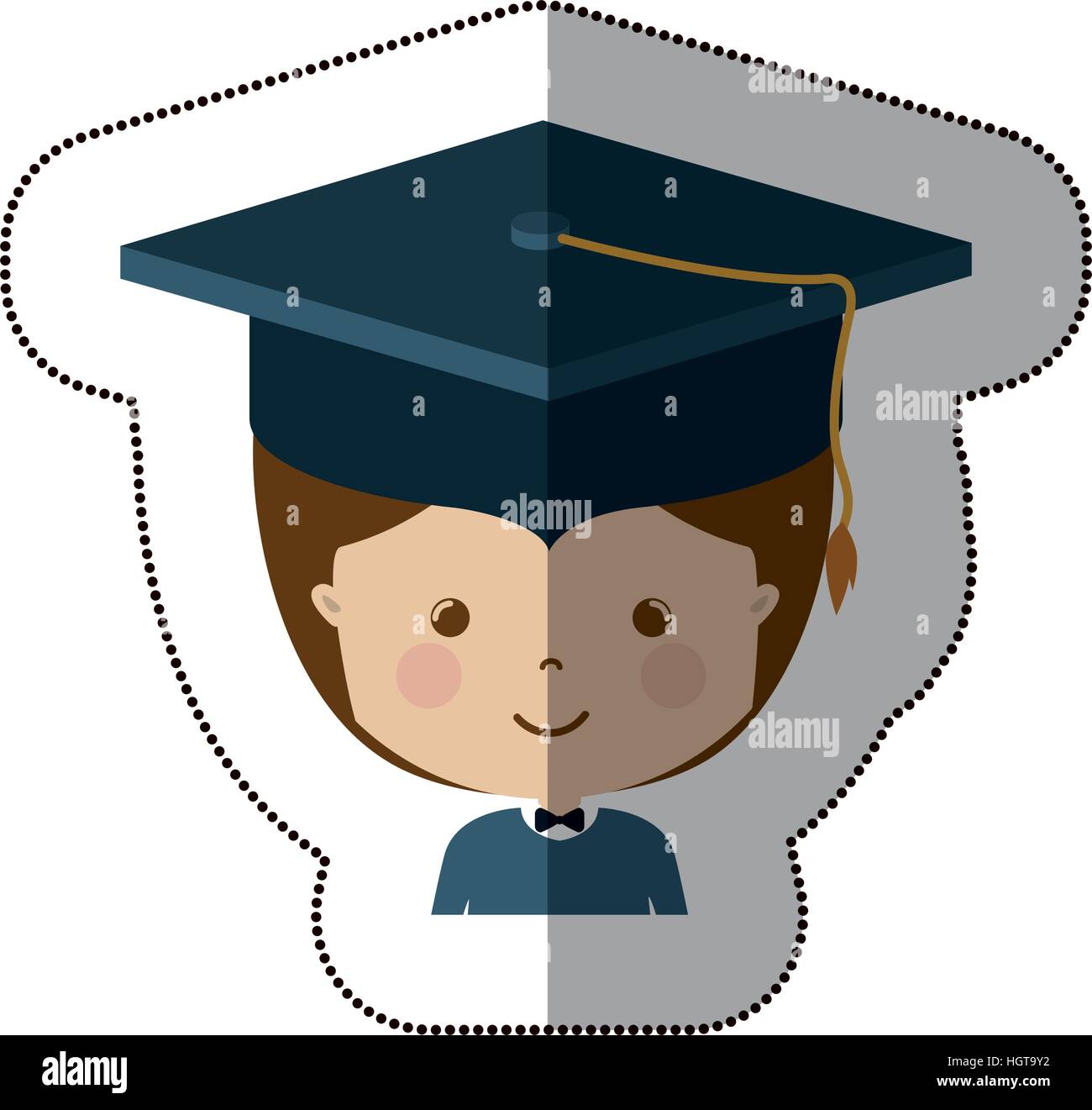 Boy graduation cap design hi-res stock photography and images - Alamy