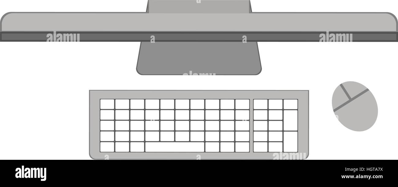 Isolated computer device design Stock Vector Image & Art - Alamy