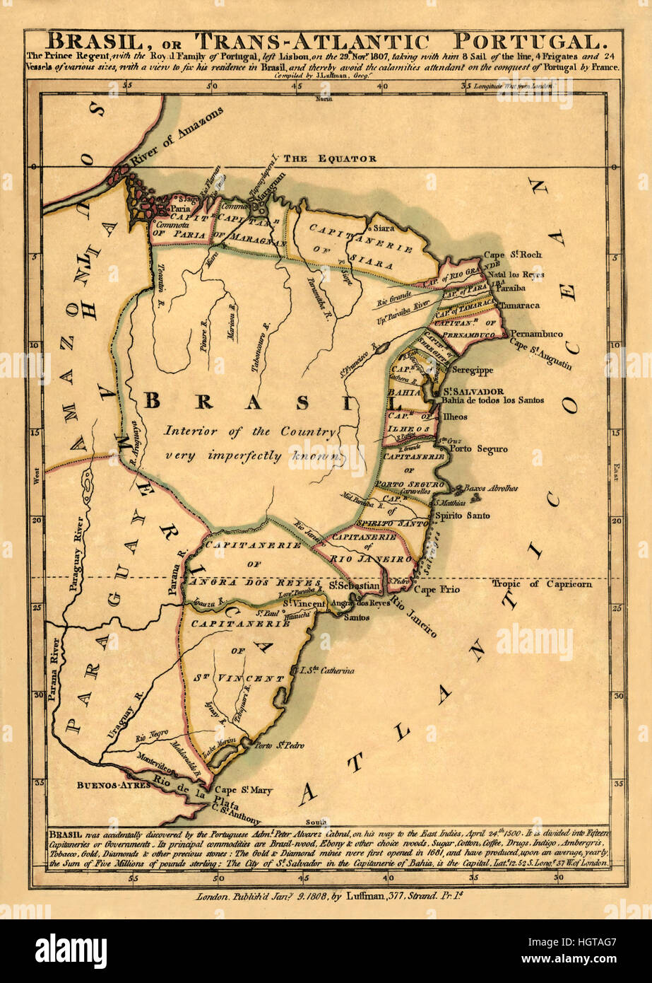 Vintage Map Of Brazil Antique Map Of Brazil High Resolution Stock ...