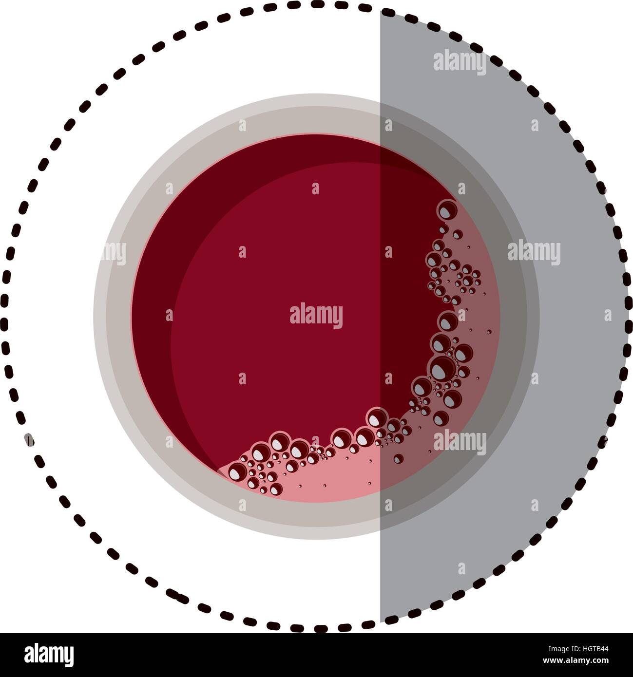 British cup tea symbol Stock Vector Images - Alamy