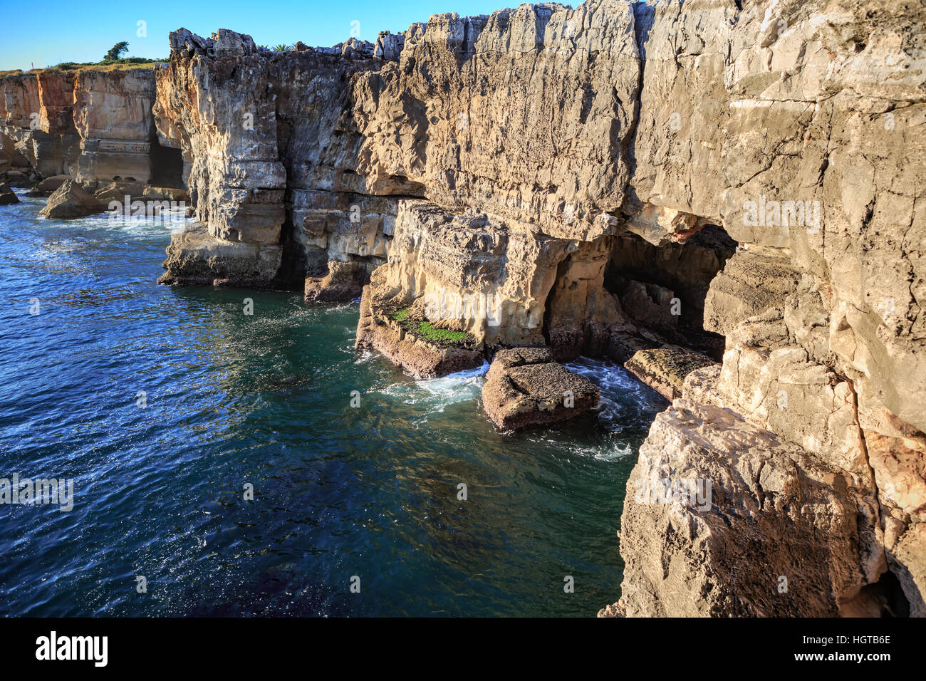 The Boca do Inferno cave in Cascais, Portugal Stock Photo - Alamy