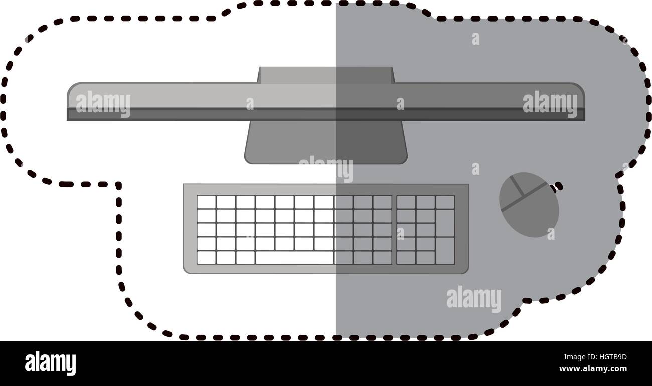 Isolated computer device design Stock Vector Image & Art - Alamy