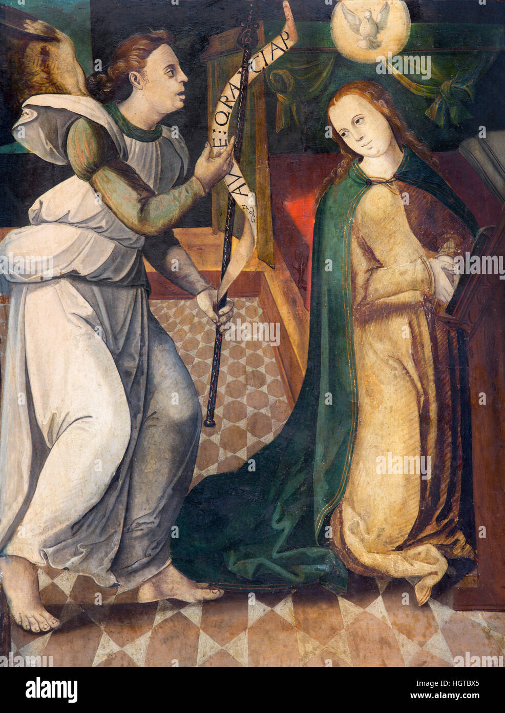 Incarnation of jesus painting hi-res stock photography and images - Alamy