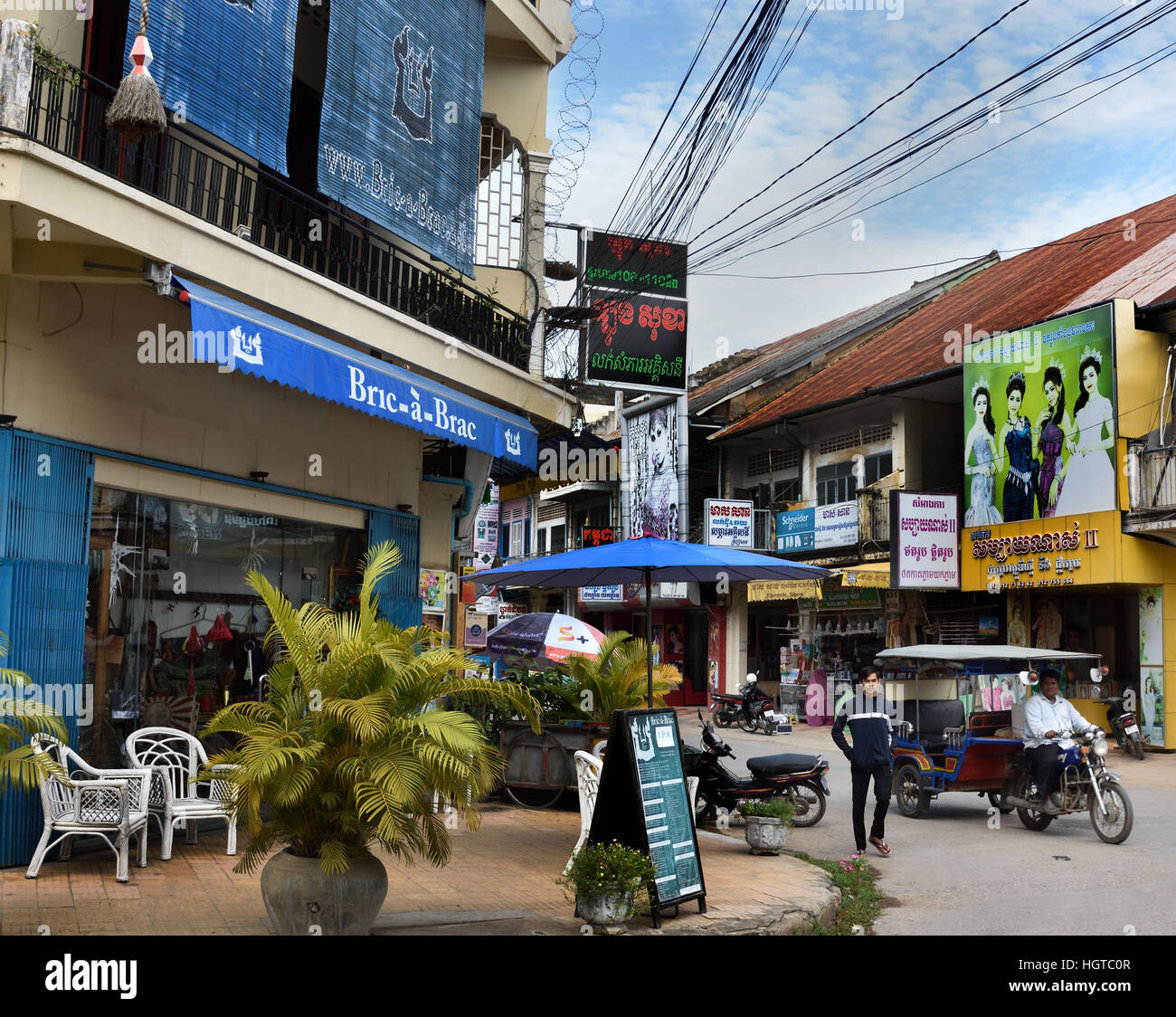 Cambodia battambang province town battambang hi-res stock photography ...