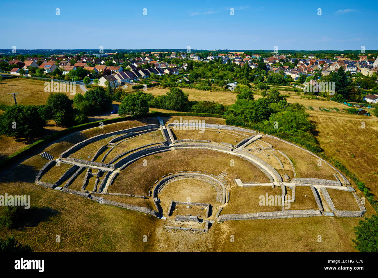 France, Indre, Argenton-sur Creuse, Saint-Marcel, Argentomagus, Roman ...