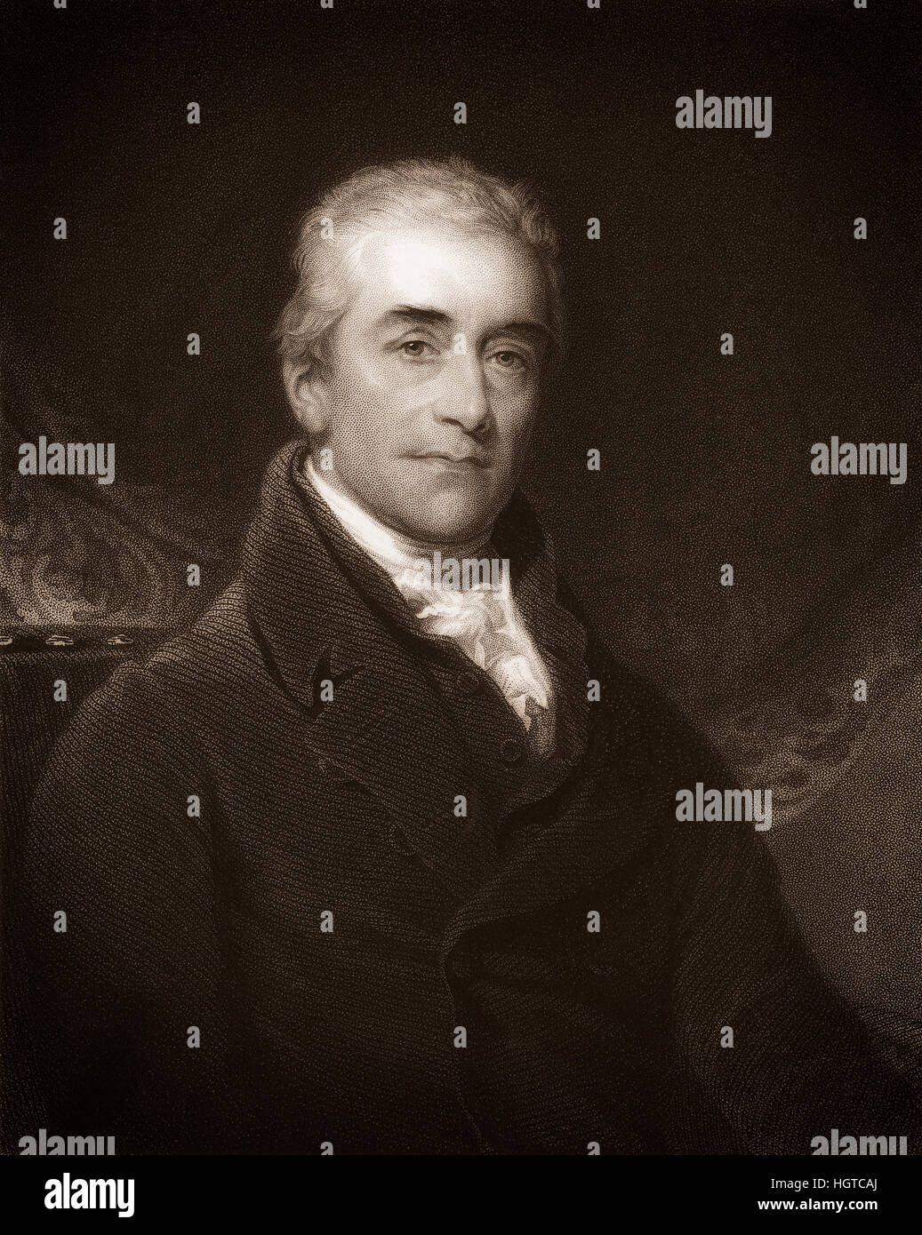 Sir Samuel Romilly, 1757-1818, a British legal reformer Stock Photo - Alamy